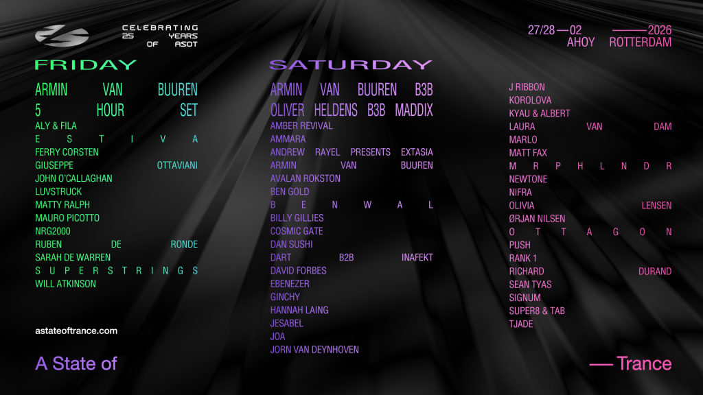 Line-Up - asot